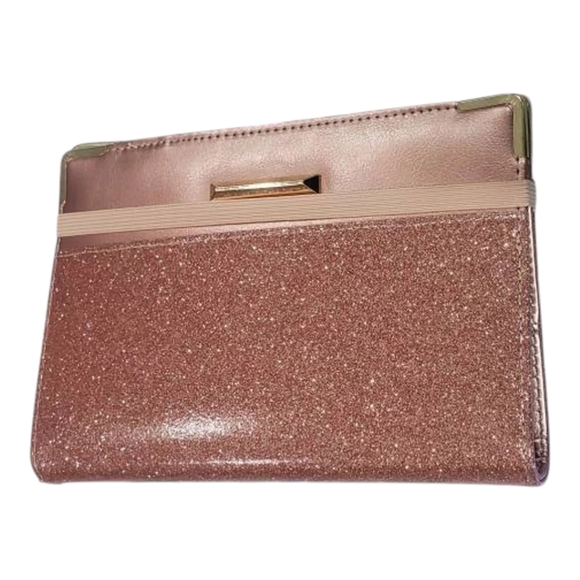 Other | 647 Rose Gold Glitter Notebook 8x5 Store Cards Notes | Poshmark